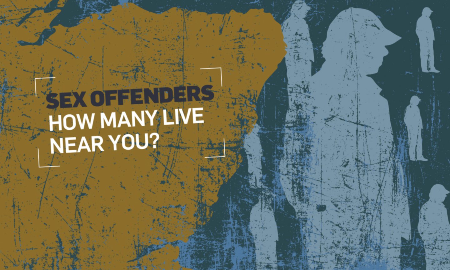 Interactive Map Shows Where More Than 450 Registered Sex Offenders Live
